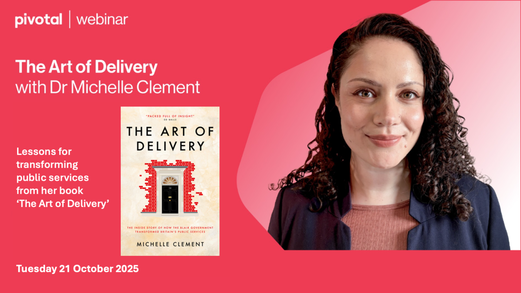 The Art of Delivery - webinar with Dr Michelle Clement | Pivotal Public ...